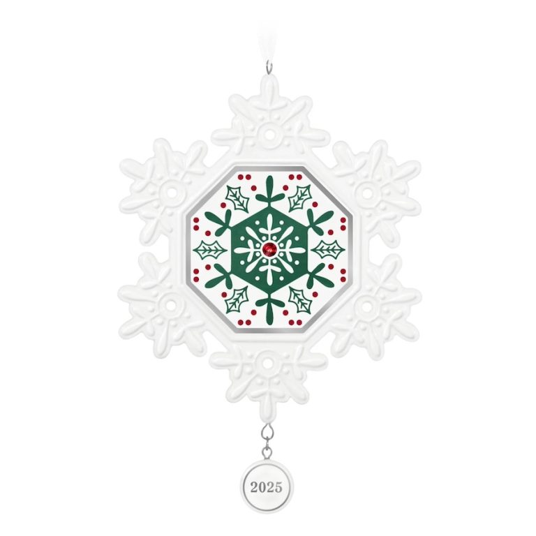 2025 Hallmark Keepsake Ornament - 2025 Snowflake - Tilly's Timeless ...